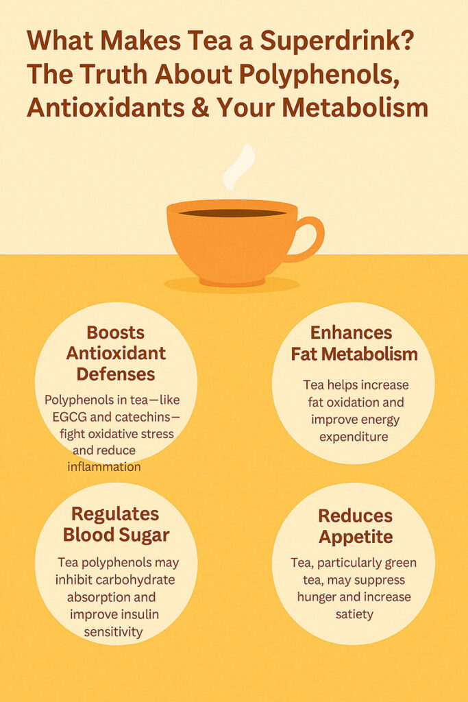 The Benefits of Tea: From Antioxidants to Appetite Control